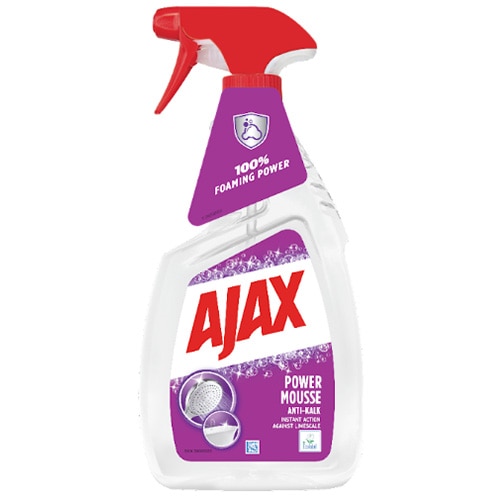 Ajax Power Mousse Anti-Kalk - En djuprengörande mousse Ajax Power Mousse Anti-Kalk - En djuprengörande mousse